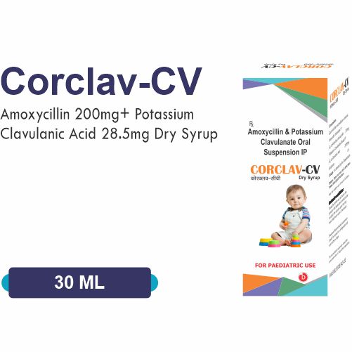 CORCLAV-CV-30ML product for Pharma Franchise in India