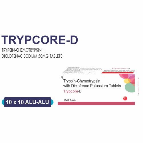 TRYPCORE-D product for Pharma Franchise in India
