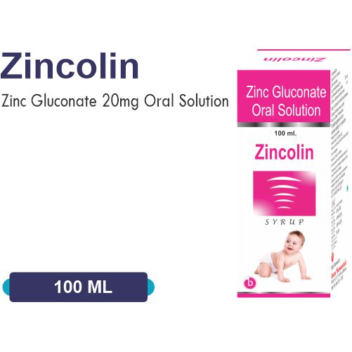 ZINCOLIN SYRUP product for Pharma Franchise in India
